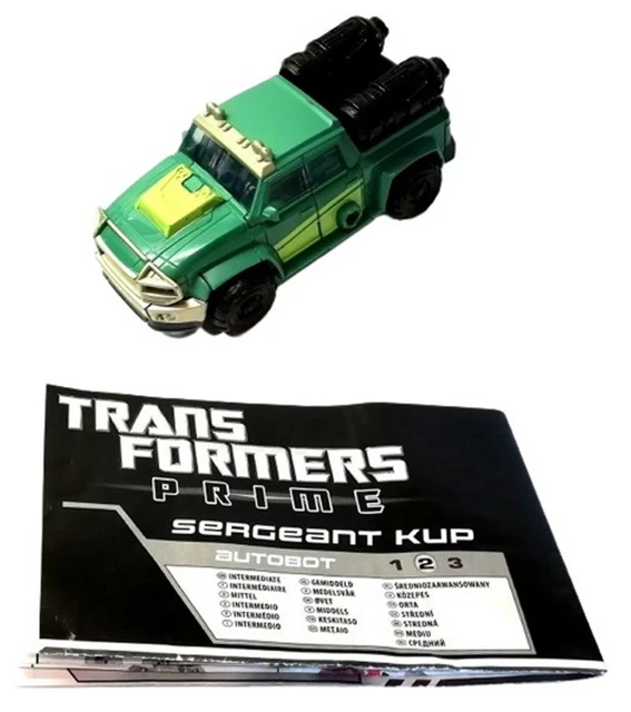 TRANSFORMERS AUTOBOTS SERGEANT KUP Prime Class ~ 100% Complete ~ 2012 ...