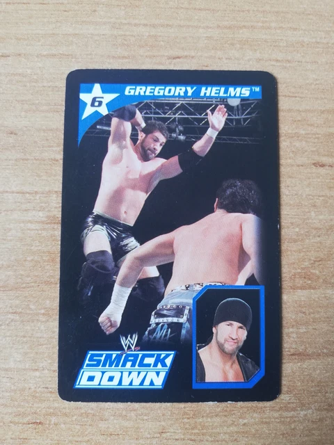 RARE CARD WRESTLING Wwe Raw Smack Down W / N°6 Gregory Helms EUR 4,99 ...