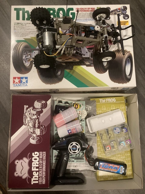 TAMIYA FROG 58354 Brand New Built with radio gear, battery, bodyshell ...