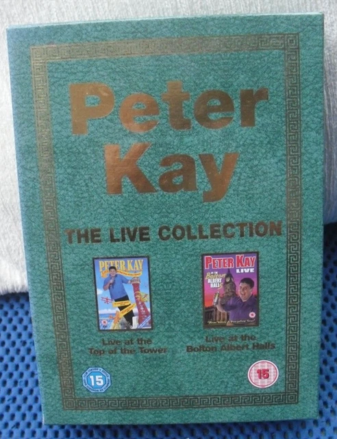 PETER KAY -THE Live Collection 2 DVDs Box Set EUR 5,80 - PicClick IT