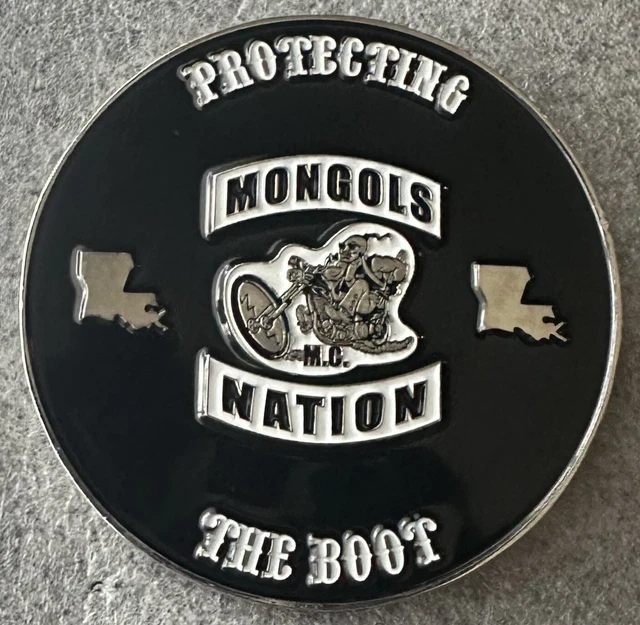 RARE LOUISIANA MONGOLS Outlaw Motorcycle Gang Enforcement Police ...