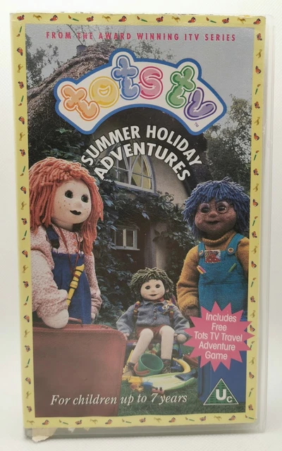 TOTS TV SUMMER Holiday Adventures VHS Video Tape Cassette Vintage ...
