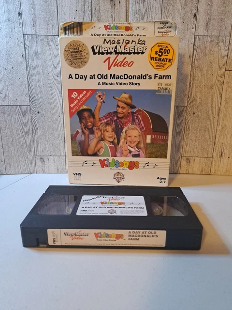 KIDSONGS VHS - A Day At Old MacDonald’s Farm Video EUR 8,89 - PicClick FR