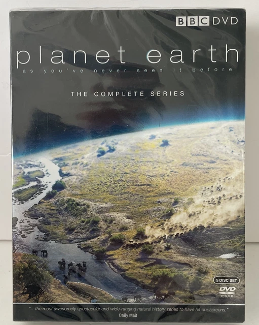 BBC PLANET EARTH The Complete Series DVD 5-Disc Set Box Set David ...