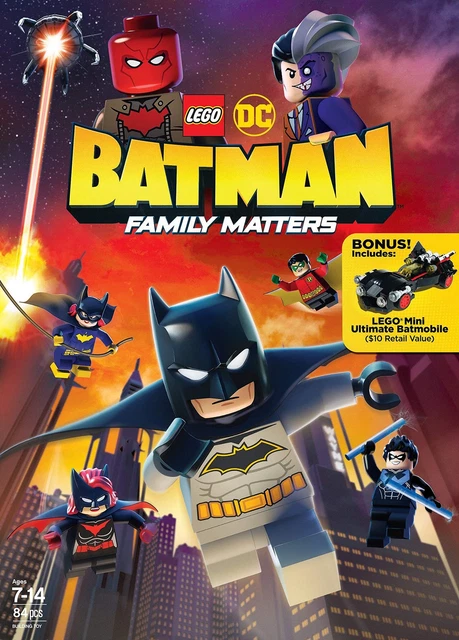 LEGO DC:BATMAN: FAMILY Matters (Blu-ray) Troy Baker Will Friedle Jason ...