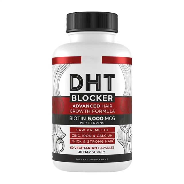 DHT BLOCKER WITH Biotin - Boosts Hair Growth & New Follicle Growth, 60 ...