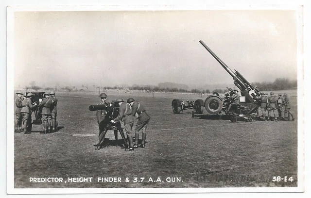 WW2 ARTILLERY : QF 3.7-inch AA Anti-Aircraft Gun Predictor Height ...