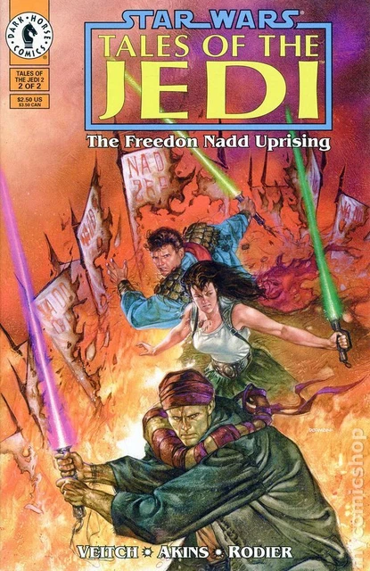 STAR WARS TALES of the Jedi Freedon Nadd Uprising #2 NM 1994 Stock ...