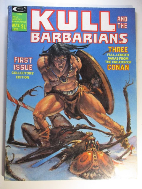 KULL AND THE Barbarians #1 Neal Adams, Wood Kane Severin 1975 Marvel £ ...