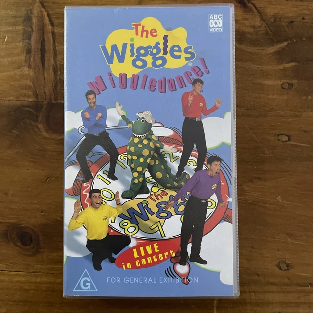 THE WIGGLES WIGGLEDANCE VHS 1997 Movie Vintage ABC Kids Wiggledance ...