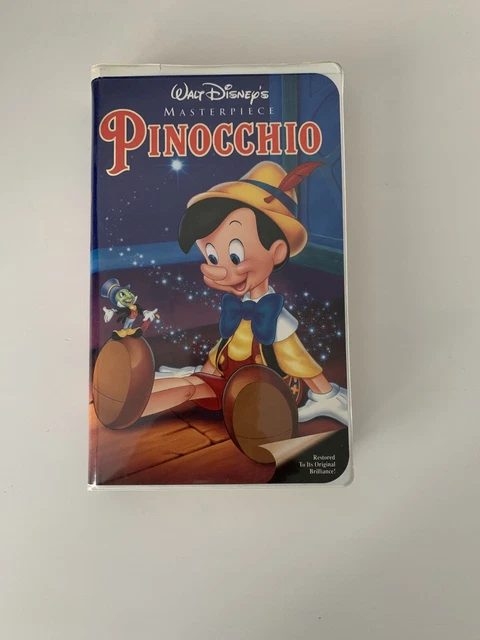 WALT DISNEY’S MASTERPIECE Pinocchio VHS $4.58 - PicClick AU