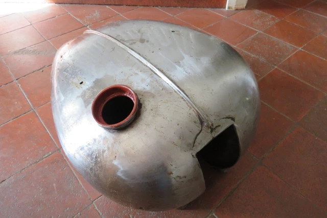 TRIUMPH PRE UNIT Duplex Fuel Petrol Gas Tank Vintage Motorcycle £199.00 ...