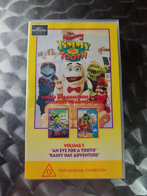 THE ADVENTURES OF Timmy The Tooth - Volume 5 - VHS Video Tape VGC ...
