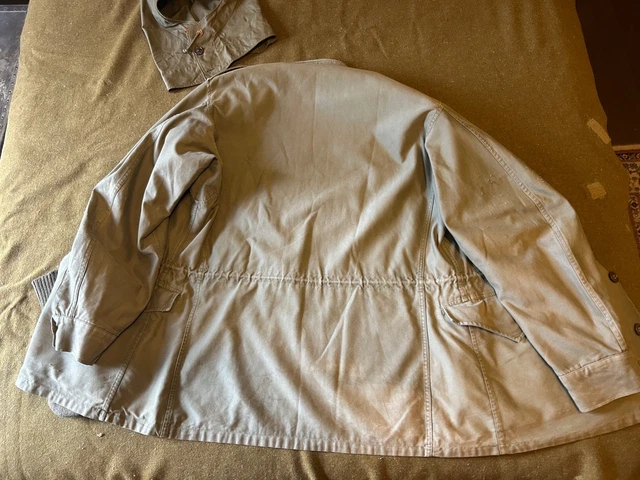 WW2 US M-43 Field Jacket Officer Named 38R Good Condition £71.75 ...