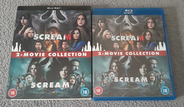 SCREAM 2022 & Scream 6 (2-Movie Collection Blu-ray + Slipcover) Neve ...