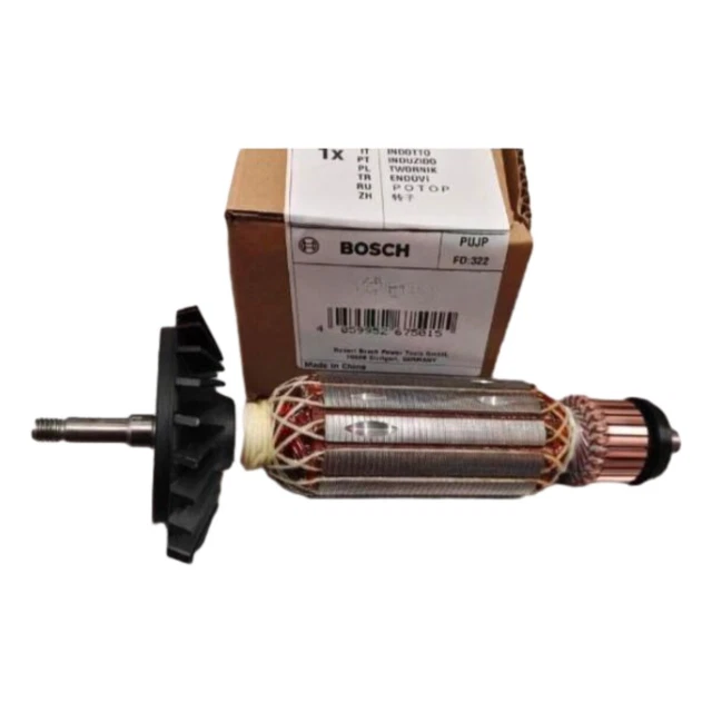 ROTOR ARMATURE FOR Bosch 3 601 C96 0P1 GWS 9-115 Angle Grinder 230V ...