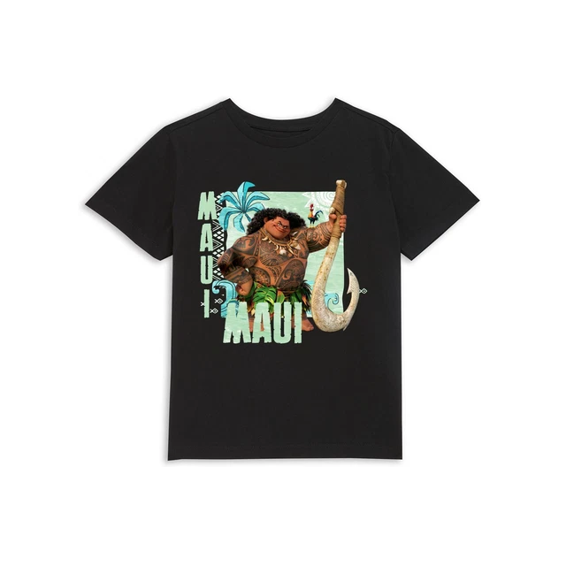 OFFICIAL DISNEY MOANA Maui Kids' T-Shirt £9.99 - PicClick UK