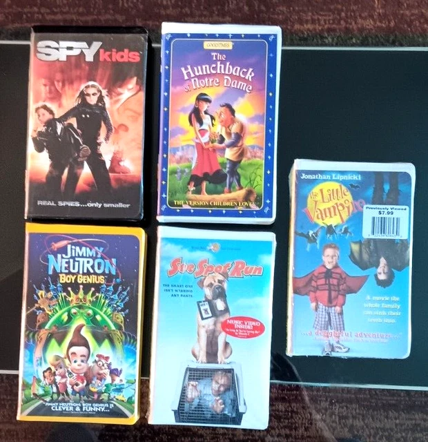 JIMMY NEUTRON, SPY Kids, Little Vampire, See Spot Run & Hunchback Of N ...