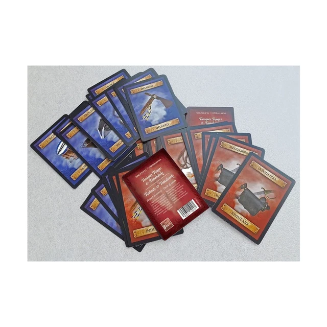 STUDIO TOMAHAWK MUSKETS & Tomahawks Redcoats and Tomahawks Card Deck SW ...