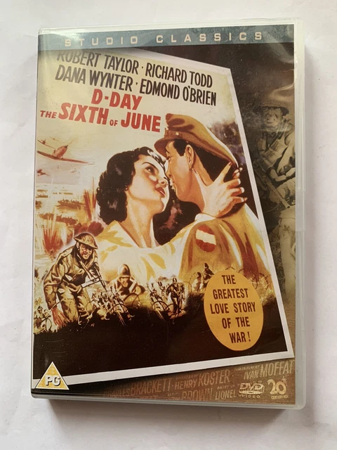 D-DAY THE SIXTH of June DVD Robert Taylor/Richard Todd/Dana Wynter EUR ...