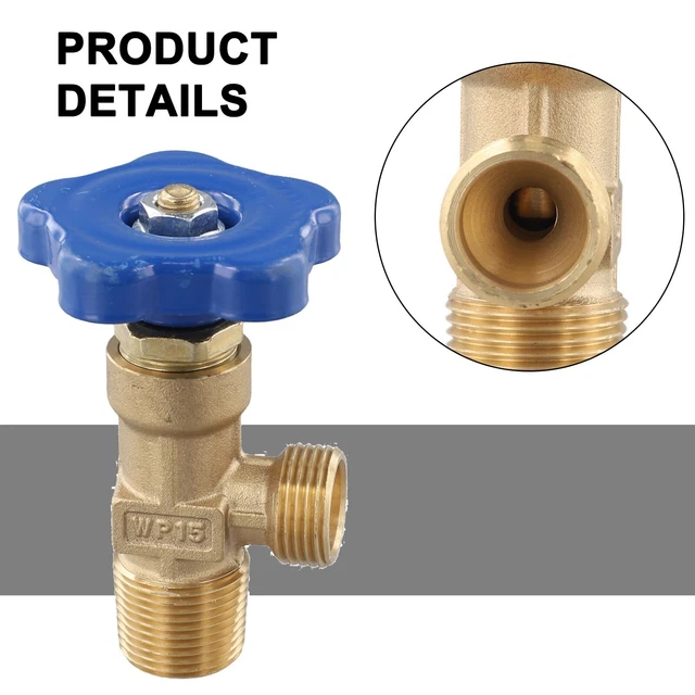 SELF CONTAINED SMALL Argon Gas Cylinder Valve with Built in Safety ...