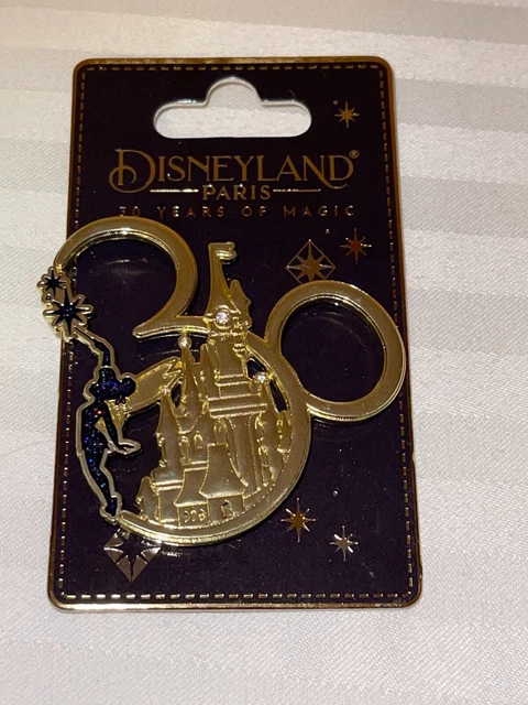 DISNEY 2022 DISNEYLAND PARIS 30th Anniversary TINKER BELL Mickey Icon ...