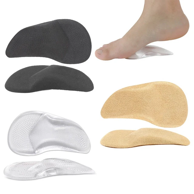 ADJUSTABLE FOOT ARCH Support Inserts for Plantar Fasciitis Pain Relief ...