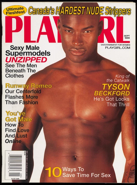 PLAYGIRL MAGAZINE - SEPTEMBER 1999, Tyson BECKFORD, Mike SODINI, Jimmy ...