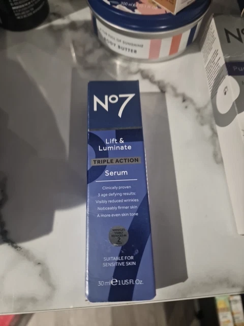 NO7 LIFT & Luminate Triple Action Serum (Women) 30 ml Brand New £9.00 - PicClick UK