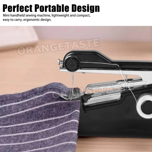 MINI DIY PORTABLE Sewing Machine Tailor Stitch Handheld Home Travel ...