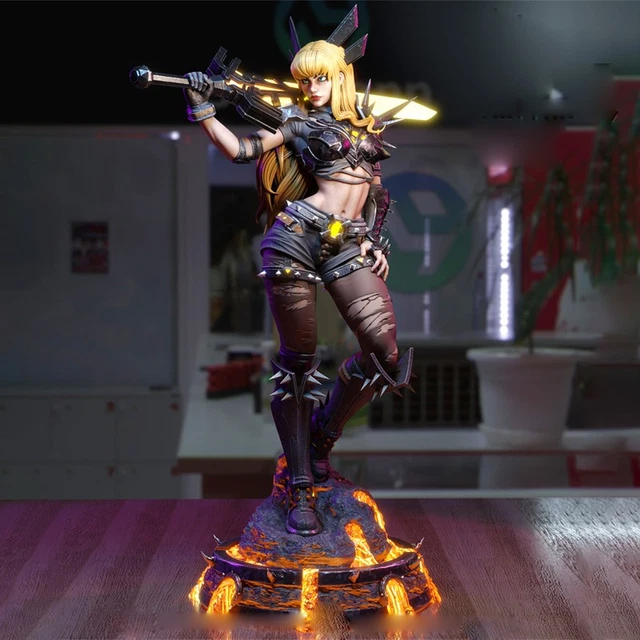 MAGIK 3D PRINT figure 1/8 1/6 1/4 Model Kit Unpainted Unassembled GK £ ...