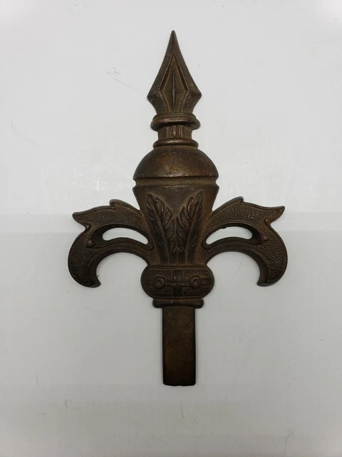 ANTIQUE VICTORIAN FINIAL Manufacture Judd Pat.a.p.f. Cast Iron £49.18 ...