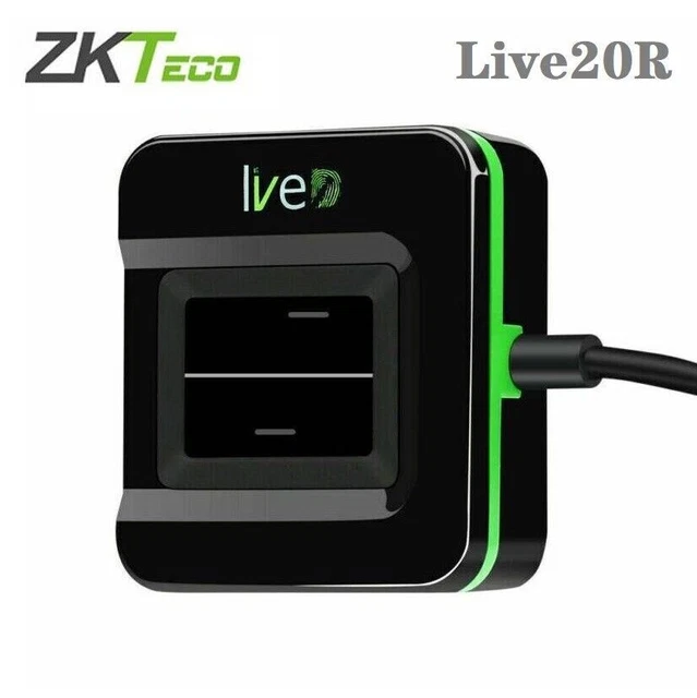 ZKTECO LIVE 20R Fingerprint Reader USB Fingerprint Reader ID Scanner £71.87 - PicClick UK