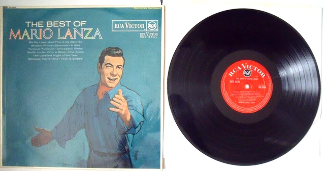 MARIO LANZA - The Best Of Mario Lanza - Mono Vinyl LP - Excellent Vinyl ...