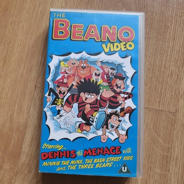 VINTAGE BEANO VHS Comics Video Tape 1993 £11.12 - PicClick UK