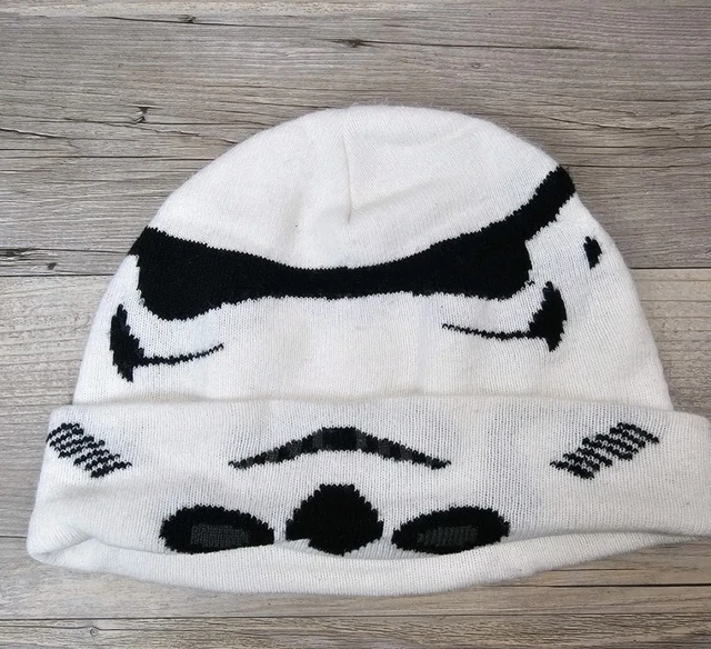 STAR WARS STORMTROOPER Winter Beanie Hat Knitted Cap One Size Teen ...