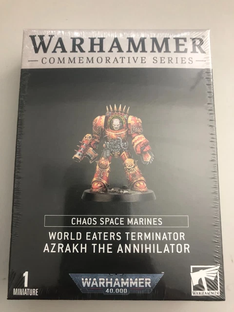 WARHAMMER 40K WORLD Eaters Terminator Azrakh The Annihilator NUOVISSIMO ...