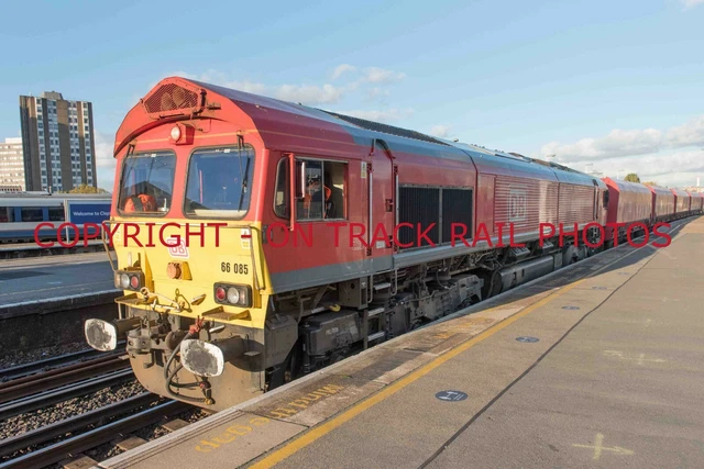 UK RAILWAY PHOTOGRAPH Of Class 66 66085. Rm66-1136 £1.70 - PicClick UK
