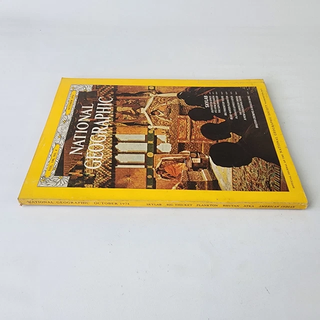 NATIONAL GEOGRAPHIC MAGAZINE October 1974 No Insert £7.51 - PicClick UK
