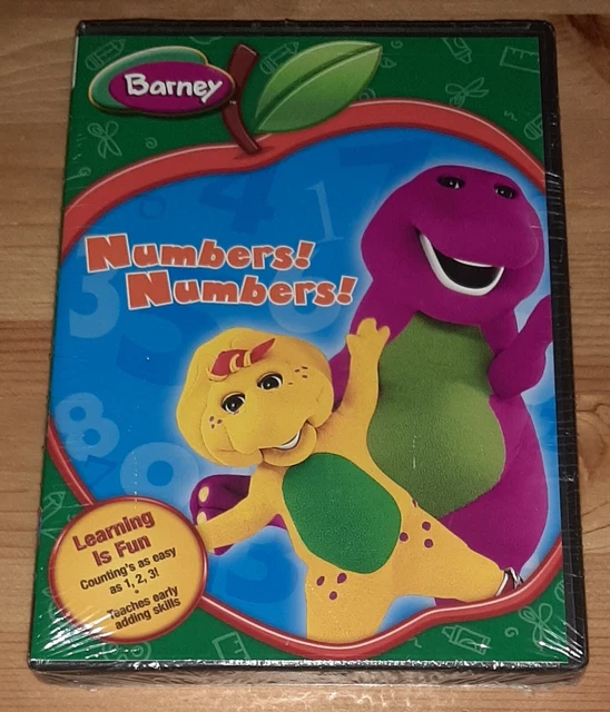 BARNEY: NUMBERS! NUMBERS! (DVD, BRAND NEW) Learning is Fun $22.99 ...