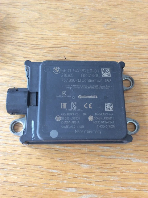 GENUINE BMW IX3 Front Radar Sensor 66315A387E001 £475.00 - PicClick UK