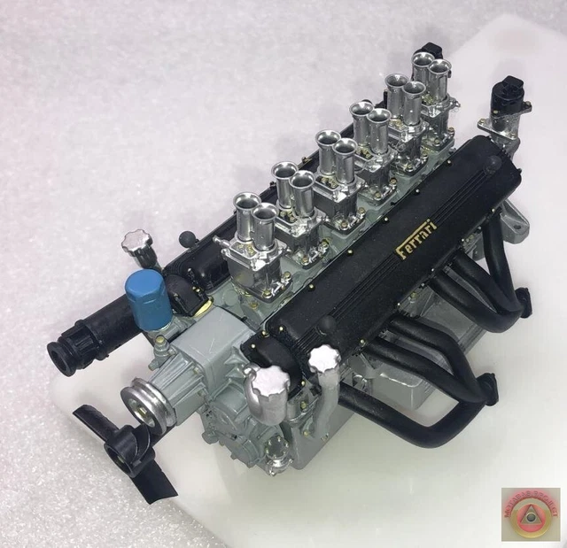 FERRARI 250 GTO engine Resin scale model cars 1:24 to 1:10 EUR 28,81 ...
