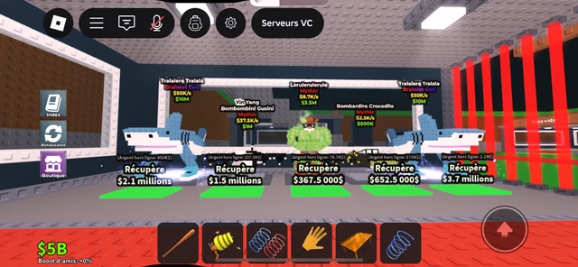 BASE ENTIÈRE STEAL a brainrot (Roblox) EUR 1,00 - PicClick FR