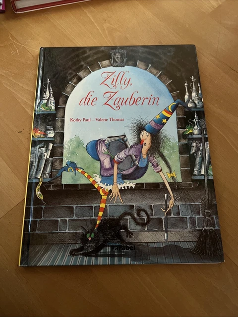 ZILLY DIE ZAUBERIN; Alte Ausgabe Bilderbuch von Paul, Korky, RAR EUR 22 ...