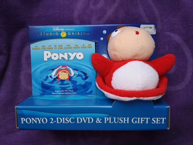 STUDIO GHIBLI PONYO 2-Disc DVD & Plush Gift Set $38.00 - PicClick CA