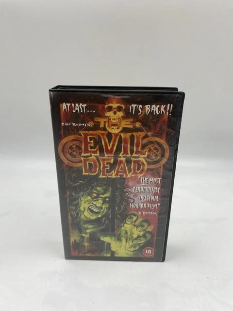 EVIL DEAD VHS VIDEO Palace Horror PAL RARE £49.95 - PicClick UK