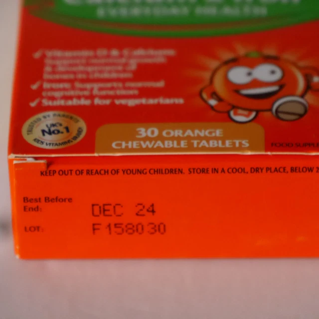 HALIBORANGE MULTIVITAMINS CALCIUM Iron 3+ Years 30 Chewable Tablets BBE ...