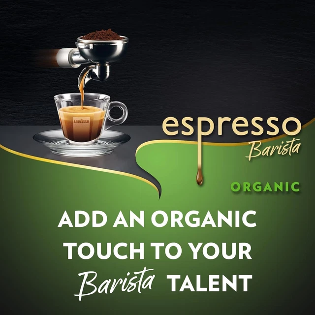 LAVAZZA, ESPRESSO BARISTA Organic, 1 Kg, Coffee Beans, Ideal for ...