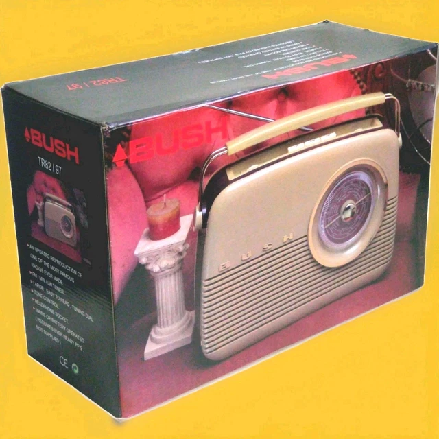 VINTAGE BUSH FM/MW/LW Transistor Radio TR82 Working Retro £63.03 ...