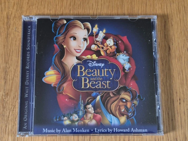 DISNEY BEAUTY AND THE BEAST SOUNDTRACK CD (2017) Alan Menken, Howard ...